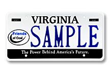 Friends of Coal | Virginia Department of Motor Vehicles