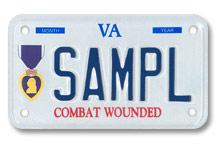 Purple Heart Motorcyle | Virginia Department of Motor Vehicles